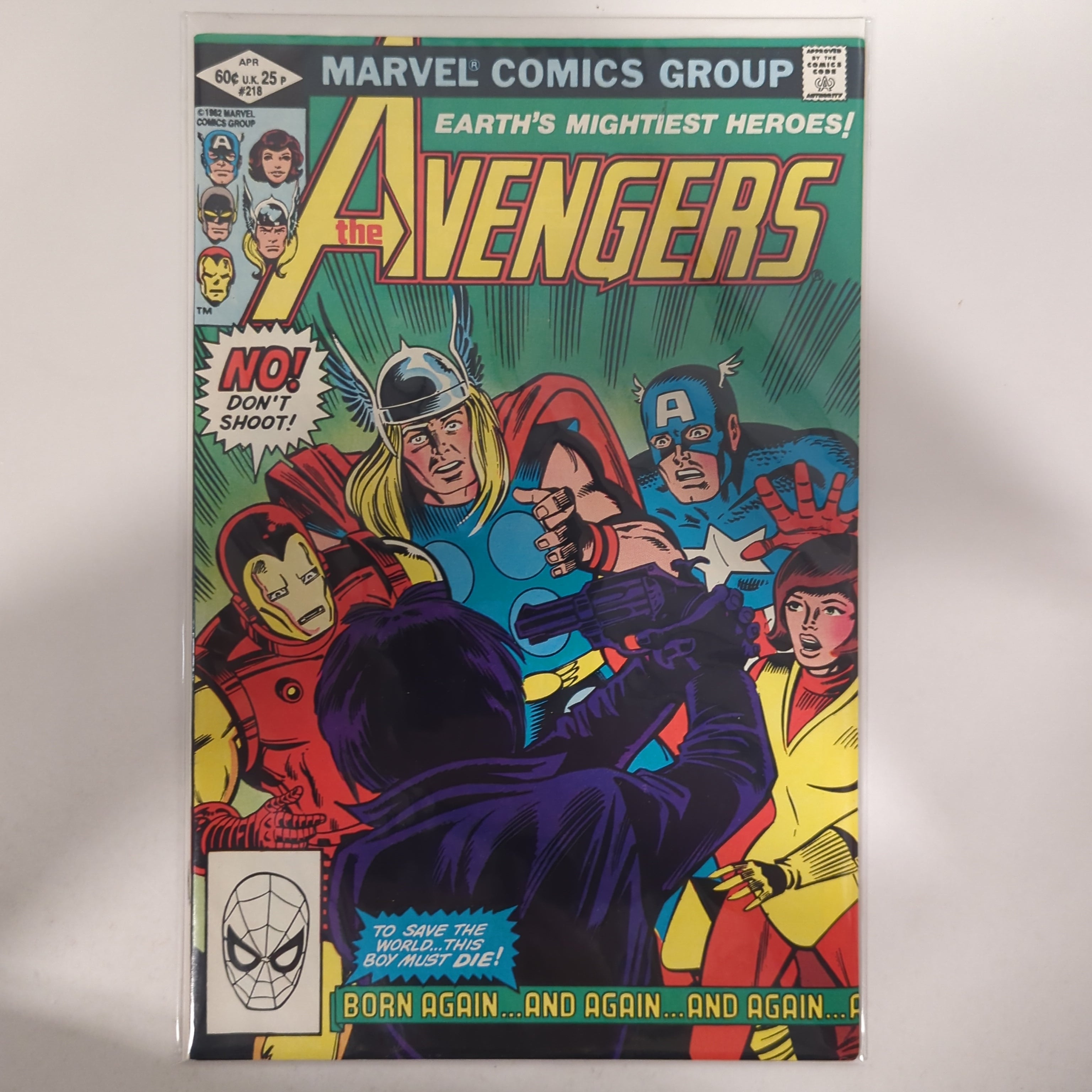 Avengers #218 1982 – Spider Dude Comics