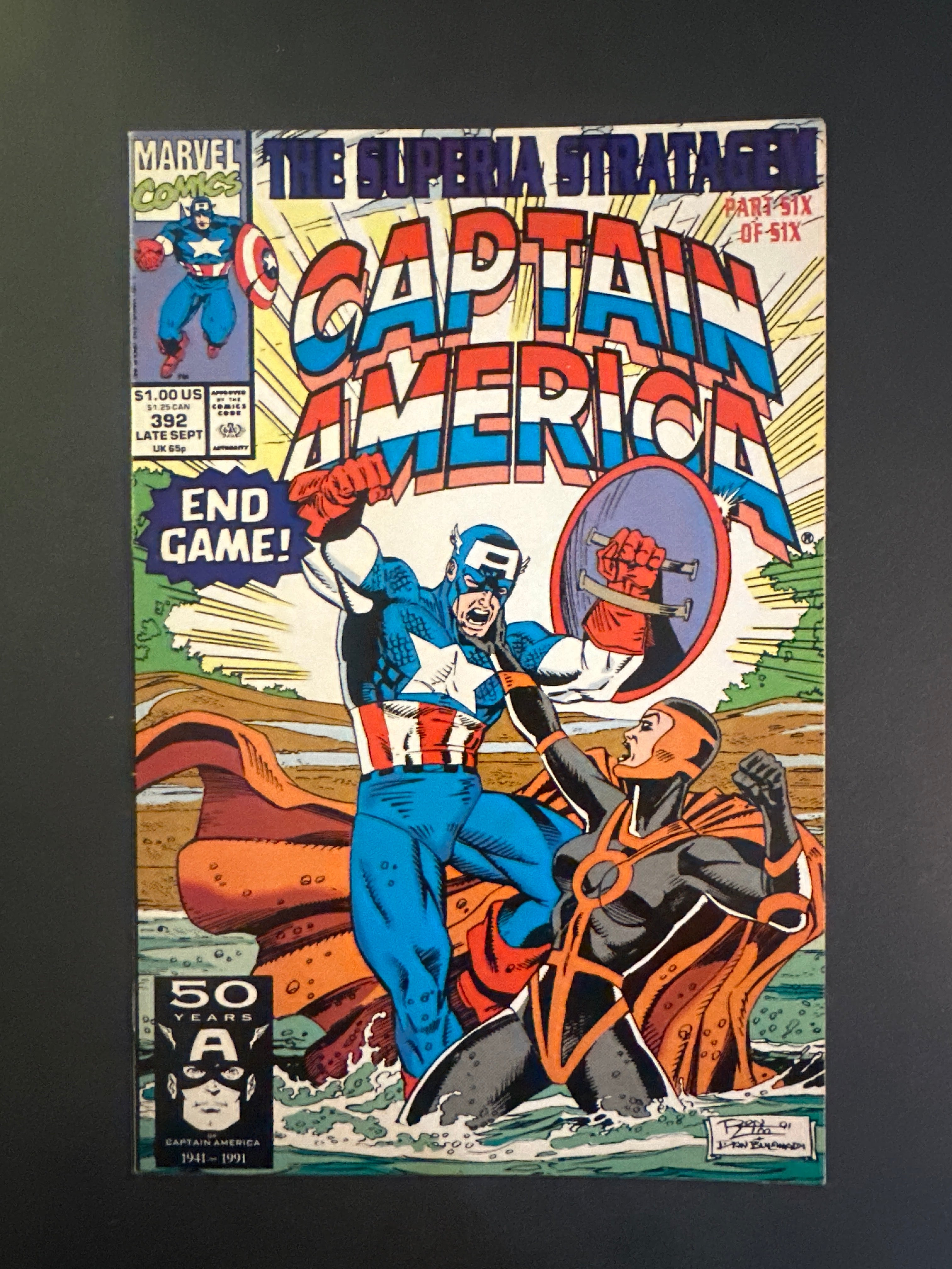 Captain America #392 1991 – Spider Dude Comics