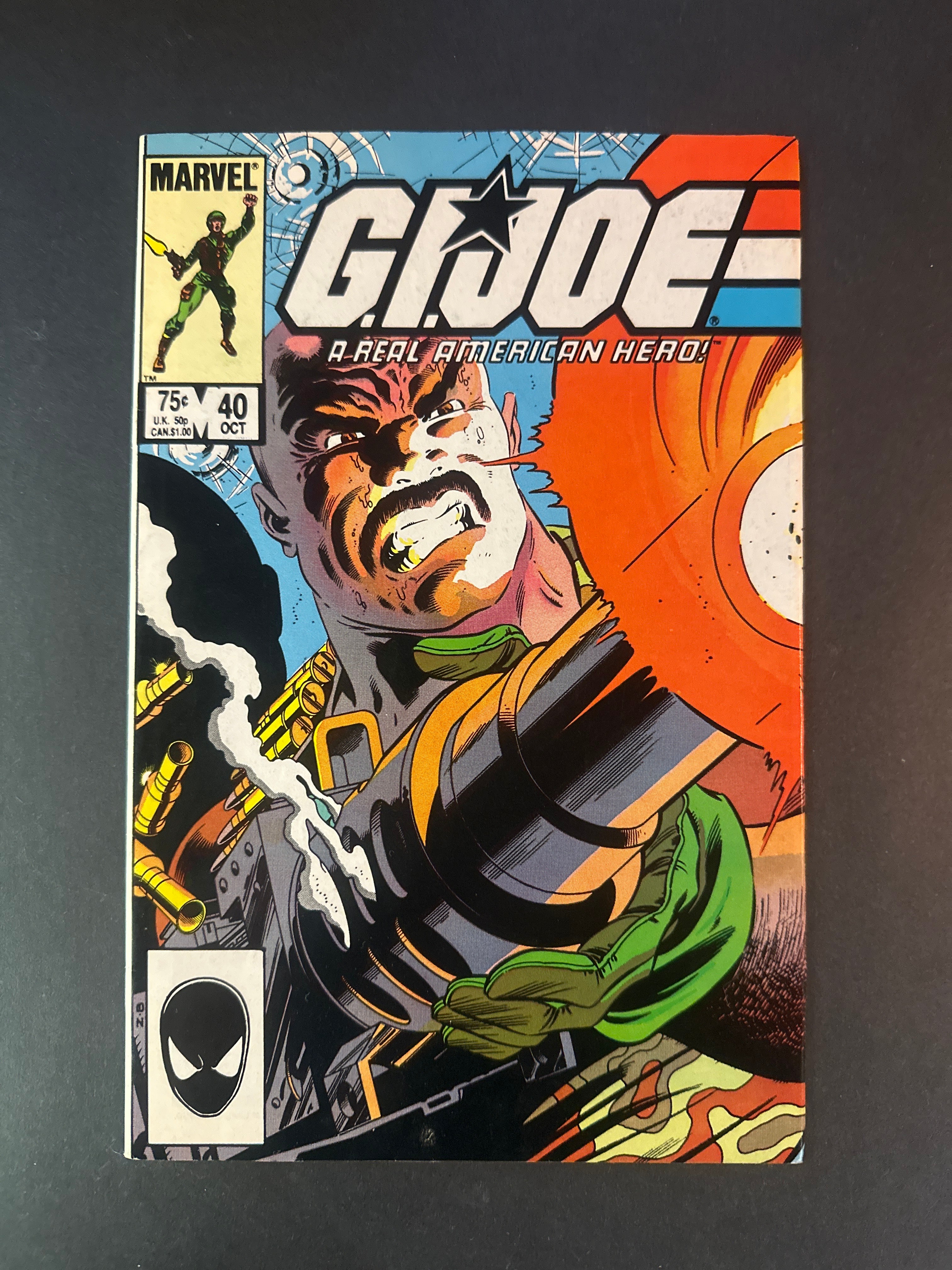 G.I. Joe #40 1985 – Spider Dude Comics
