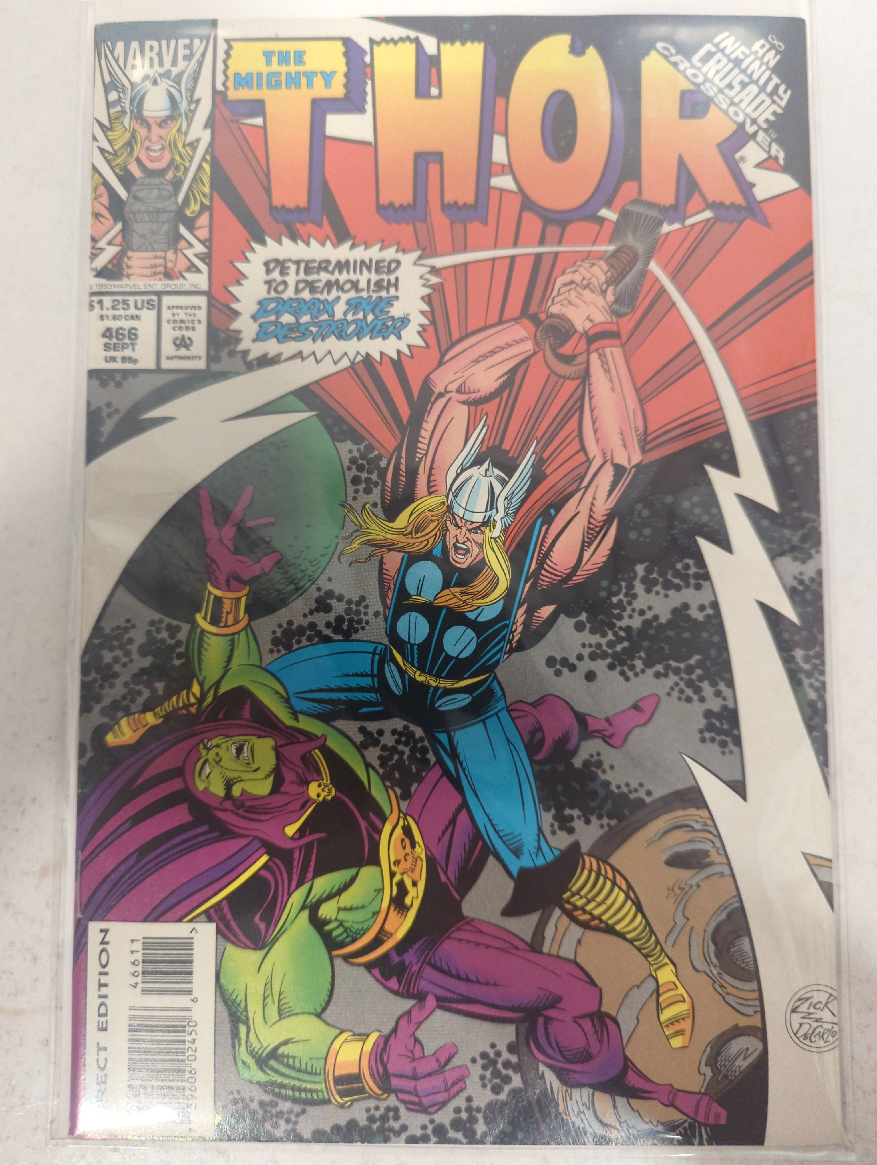 Thor #466 1993 – Spider Dude Comics